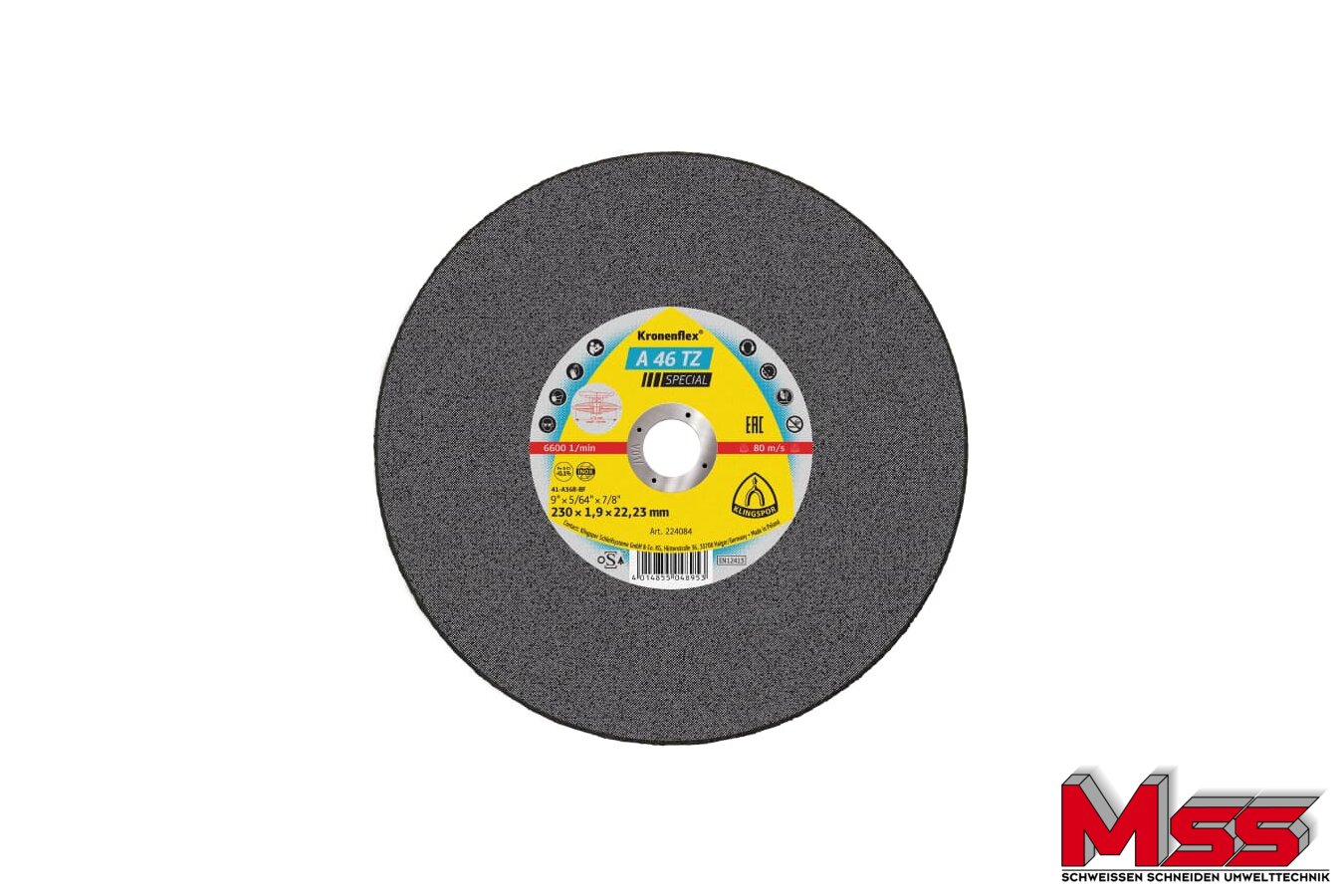 Trennscheibe A 46 TZ K180x1,6x22,23 mm S | Trennscheiben | Schleifen und Trennen | B2B MSS ...